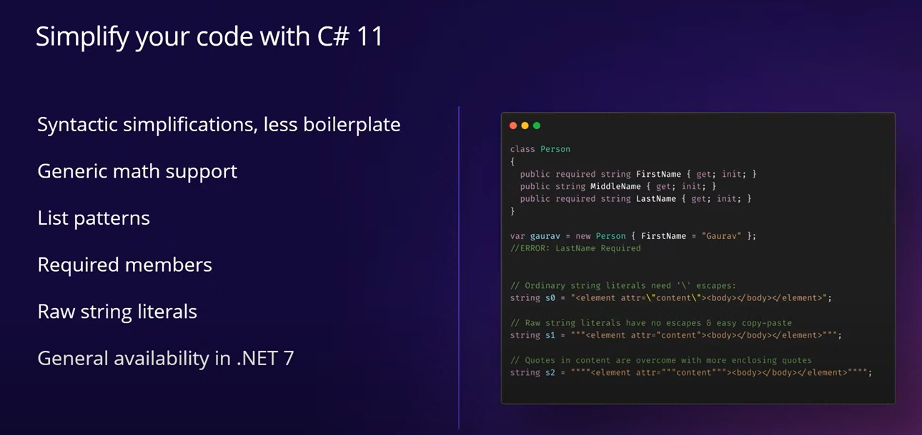 .NET Conf 2022 (.NET 7) Cheatsheet - Vasilis Plavos